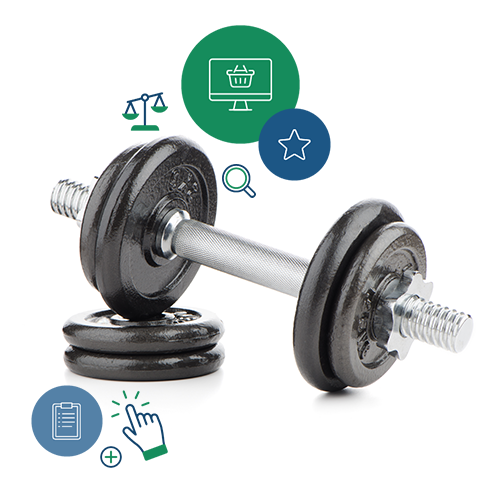 Ghid de cumpărături cu Gantere, haltere