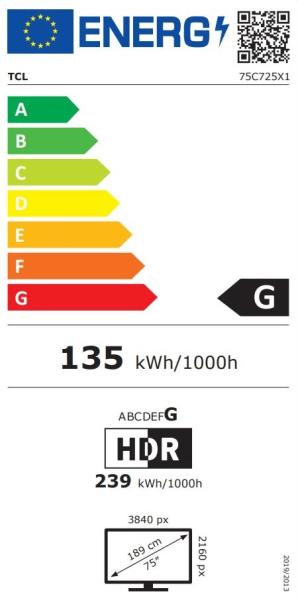 TCL 75C725 TV - Árak, olcsó 75 C 725 TV vásárlás - TV boltok, tévé akciók