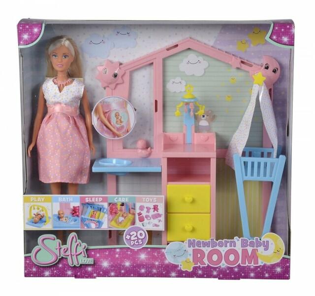 Simba Toys - SL - Кукла Стефи в бебешката стая 105733590 - megatools и ...