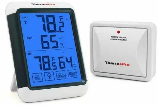 Vásárlás: ThermoPro TP-65A Páratartalom-mérő, hőmérő árak ...