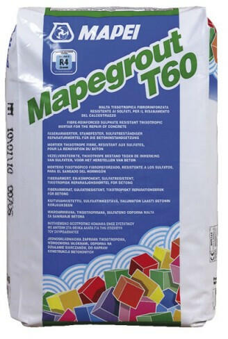 Mapei Mapegrout T60 - Mortar cu Fibre Armare pentru Refacere Structuri ...