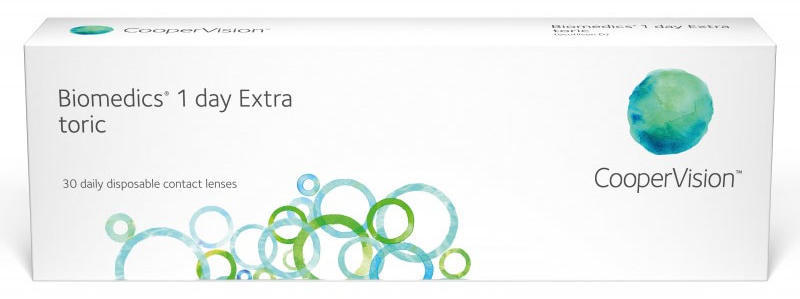 CooperVision Biomedics 1 Day Toric - 30 pcs - Zilnic (Lentile de ...