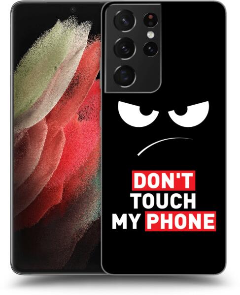 Picasee Husă neagră din silicon pentru Samsung Galaxy S21 Ultra 5G ...