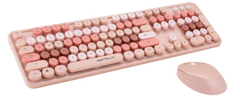 Serioux Retro 9900BR (SRX9900BR) (Kit tastatura si mouse) - Preturi