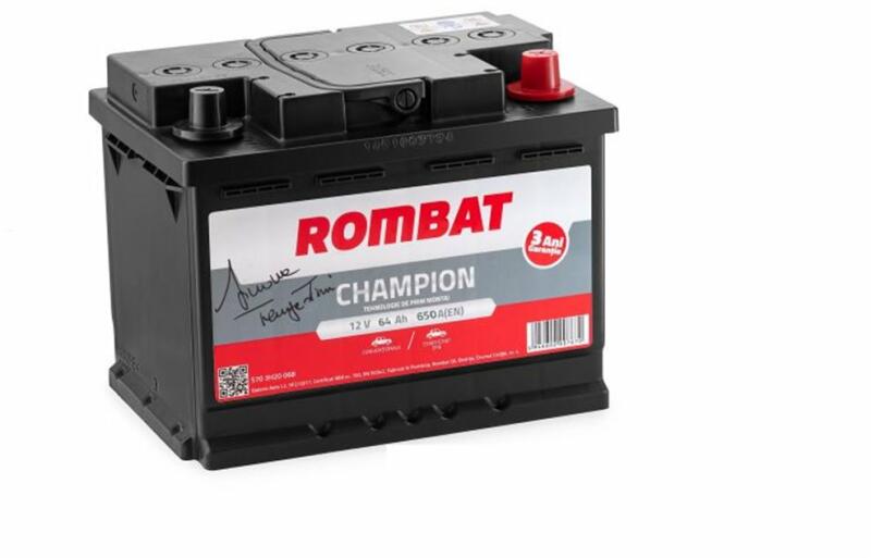 ROMBAT 64Ah 650A right+ (5643H20065ROM) (Acumulator auto) - Preturi