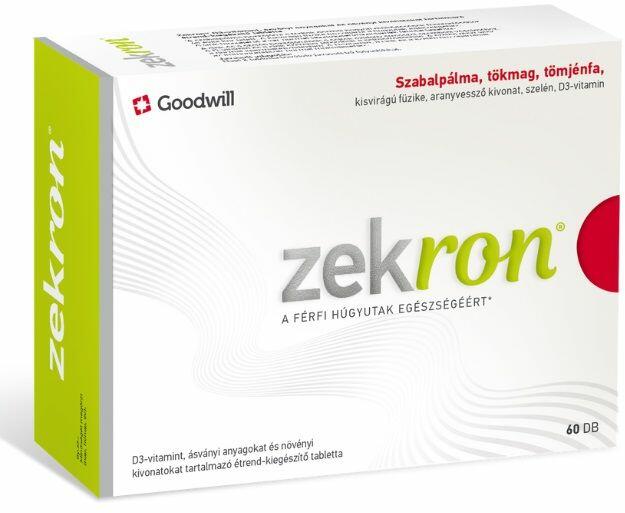 Vásárlás: Goodwill Pharma Zekron tabletta 60 db Táplálékkiegészítő árak ...