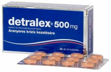 Vásárlás: Detralex 500mg filmtabletta 36x Táplálékkiegészítő árak ...