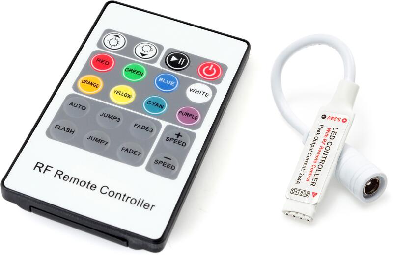KOLORENO Controler radiofrecvență (RF) RF-RGB-20 pentru benzi LED RGB ...