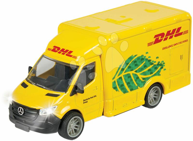 Majorette Mașinuța de curierat Mercedes-Benz Sprinter DHL Majorette cu ...