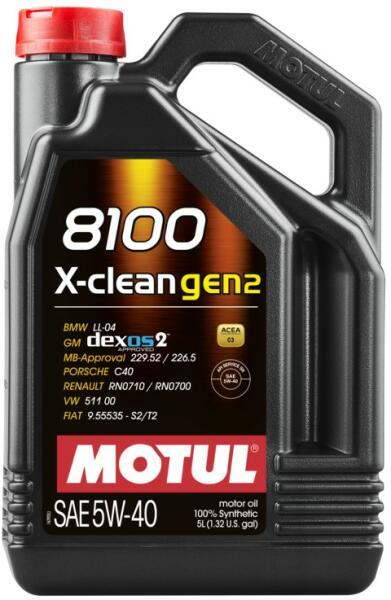 Vásárlás: Motul 8100 X-Clean GEN2 5W-40 5 l Motorolaj árak ...
