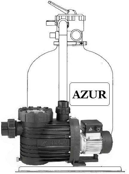 Vásárlás: Pentair Azur KIT 480 homokszűrős vízforgató palettán, Bettar ...