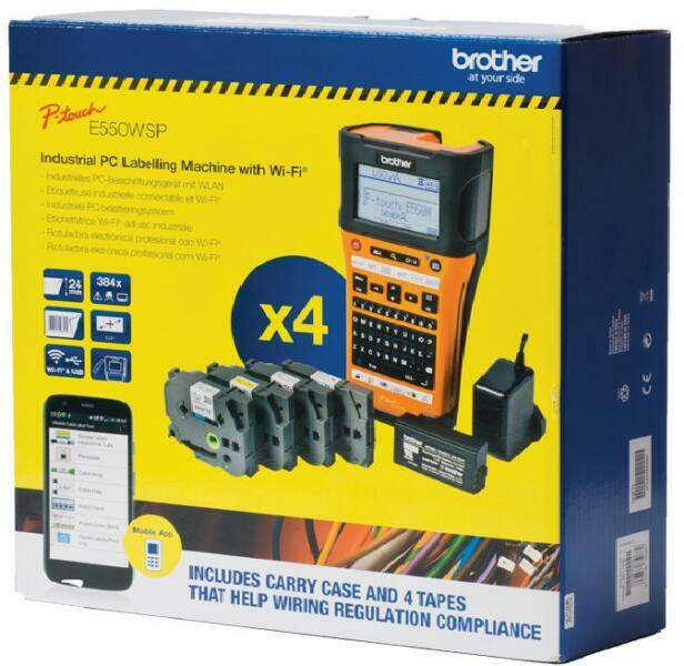 Brother PTE550WSP Машини за етикети, принтер за етикети Цени, оферти и ...