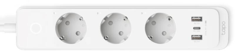 TP-Link Tapo 3 Plug + 3 USB (P300) (Protectie la supratensiune) - Preturi