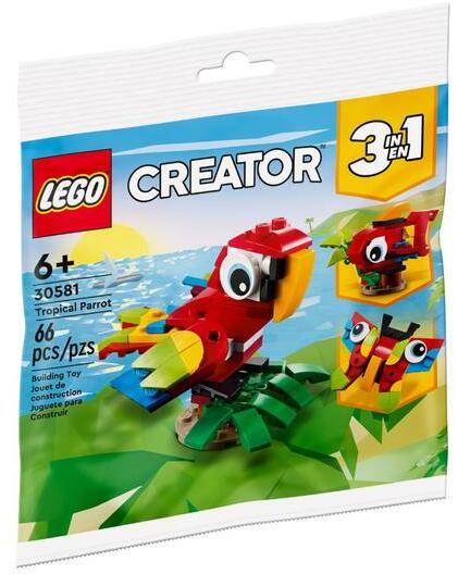 LEGO® Creator 3-in-1 - Tropical Parrot (30581) (LEGO) - Preturi