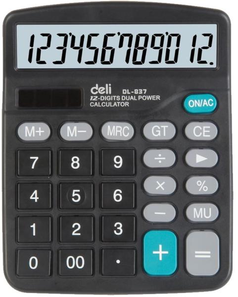 Deli 837 (Calculator de birou) - Preturi