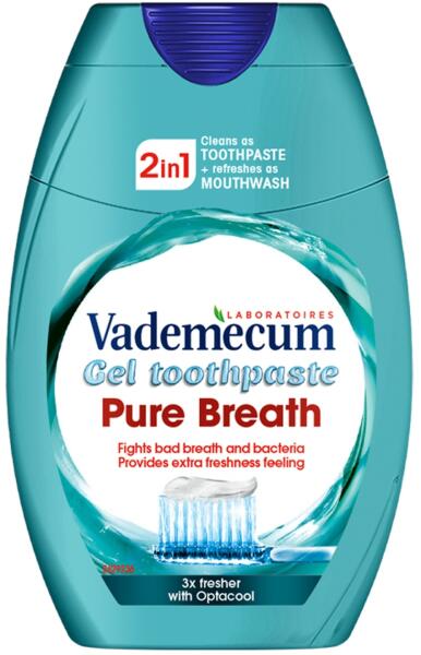 Vásárlás: Vademecum Pure Breath 2in1 75 ml Fogkrém árak ...