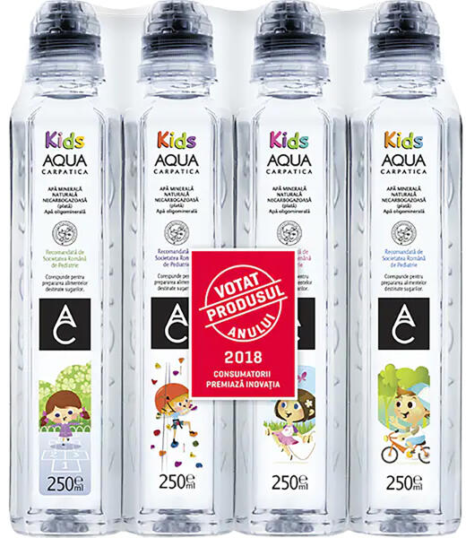 Aqua Carpatica Bax 12 bucati Apa plata Aqua Carpatica Kids 250ml ...