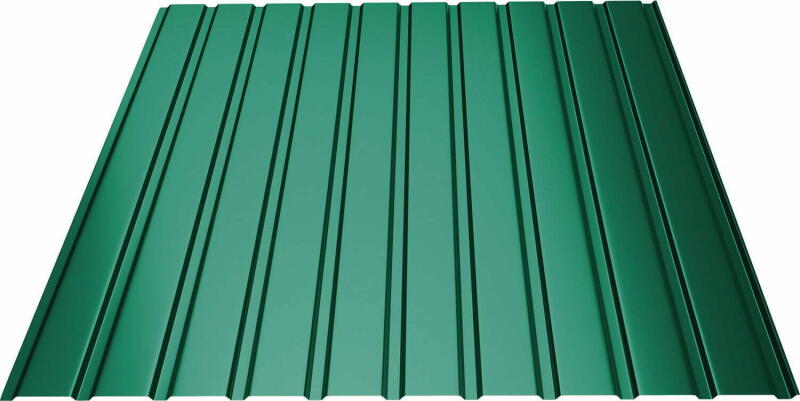 BILKA Tabla cutata T8 BILKA Lucios Ral 6005 Verde 0.45mm (6373) (Tigla ...