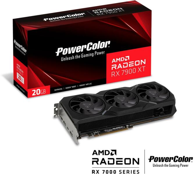 PowerColor Radeon RX 7900 XT Founders Edition 20GB GDDR6 (PC-VC ...