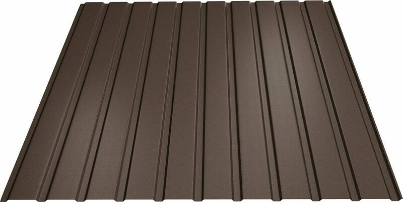 BILKA Tabla cutata T8 BILKA Mat Ral 8019 Maro Inchis 0.45mm (6472 ...