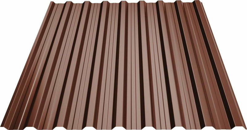 BILKA Tabla cutata T18 BILKA Lucios Ral 8017 Maro Ciocolatiu 0.40mm ...