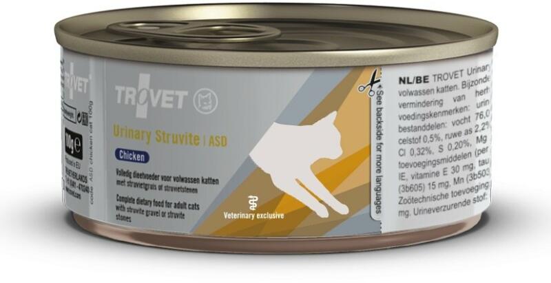 TROVET Urinary Struvite chicken (ASD) 100 g (Hrana pentru pisici) - Preturi