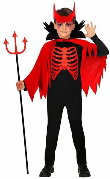 Vásárlás: Widmann Vörös-fekete ördög - 116 cm-es méret (38455) Gyerek ...