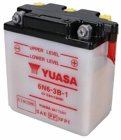 Vásárlás: YUASA 6Ah 6N6-3B-1 Motor akkumulátor árak összehasonlítása, 6 Ah 6 N 6 3 B 1 boltok
