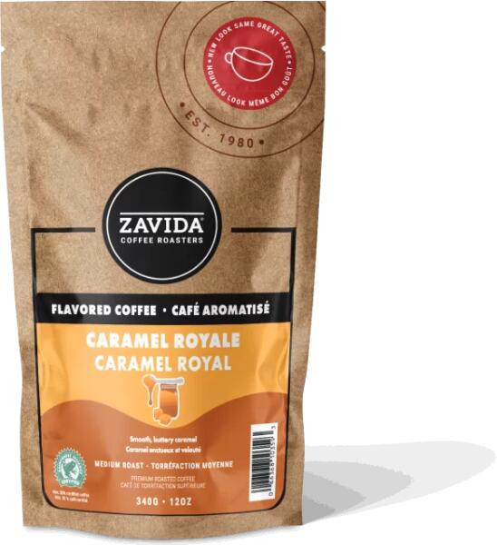 Zavida Coffee Roasters Cafea Zavida Caramel Royale - 340g boabe (Cafea ...