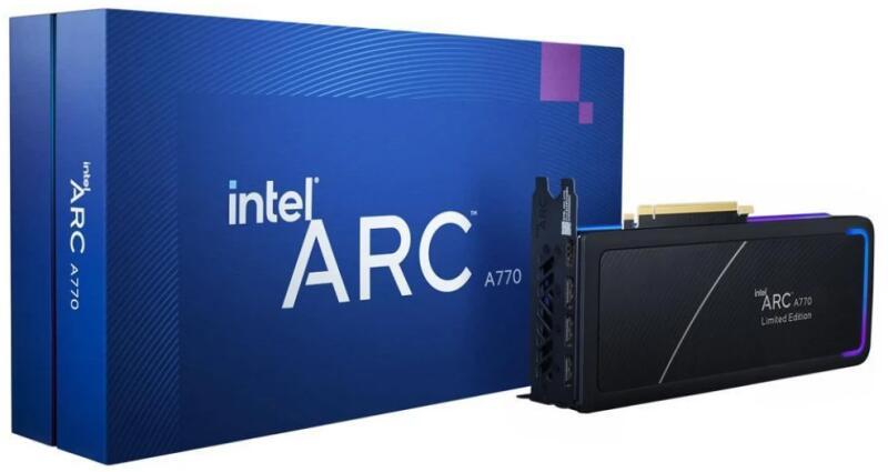 Intel ARC A770 16GB DDR6 (21P01J00BA) Placa video Preturi - Intel ARC ...