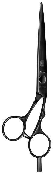 Kasho Foarfeca profesionala de tuns offset neagra 6 inch Silver Black Series KSI-60 OS DLC ...