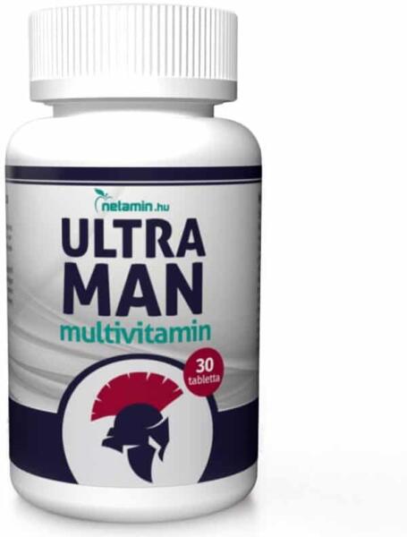 Vásárlás: Netamin Ultra Man multivitamin tabletta férfiaknak 30db ...