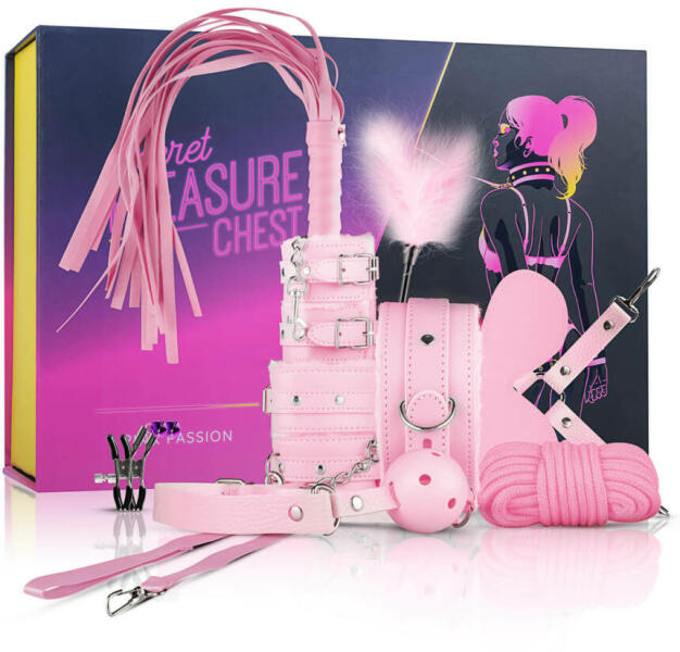 Vásárlás: Secret Pleasure Chest - haladó BDSM készlet - 14 részes (pink ...