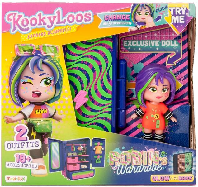 Kookyloos Set de joaca, Kookyloos, Dressingul lui Robin (Papusa) - Preturi