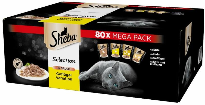 Vásárlás: Sheba Selection in sauce poultry 80x85 g Macskaeledel árak összehasonlítása, Selection ...