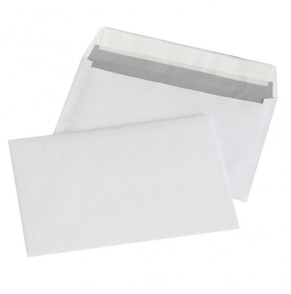 Office Products Plic C6 (114x162mm), lipire siliconica, 1000 buc/cutie ...