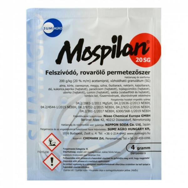 Vásárlás: Mospilan 20 SG rovarölő permetszer 4 gr Növényvédőszer ...