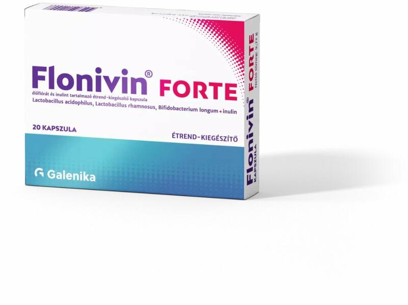 Vásárlás: Flonivin Forte élőflóra + inulin kapszula 20 db ...