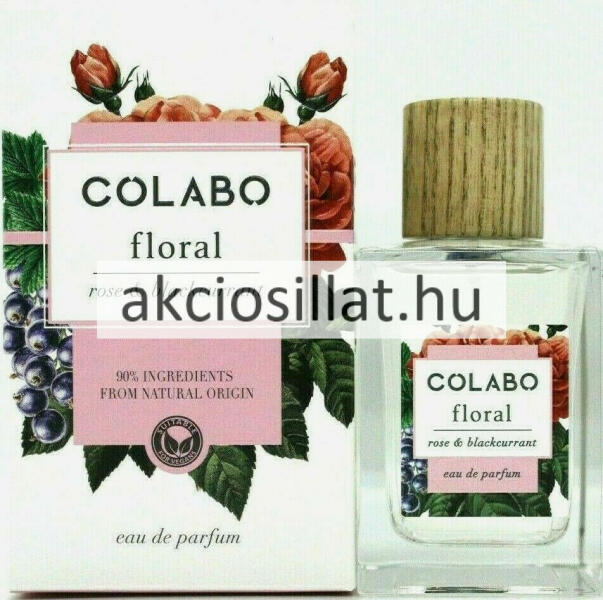 COLABO Floral Rose & Blackcurrant EDP 100 ml parfüm vásárlás, olcsó ...