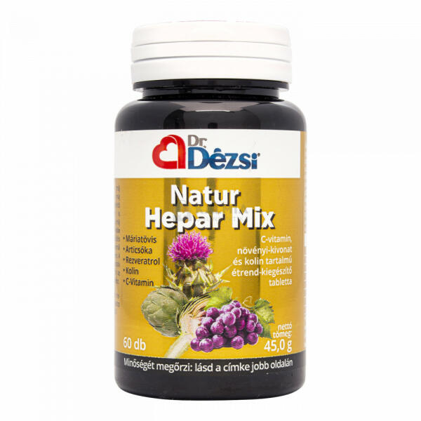 Vásárlás: Dr. Dézsi Natur Hepar Mix tabletta 60 db Táplálékkiegészítő ...