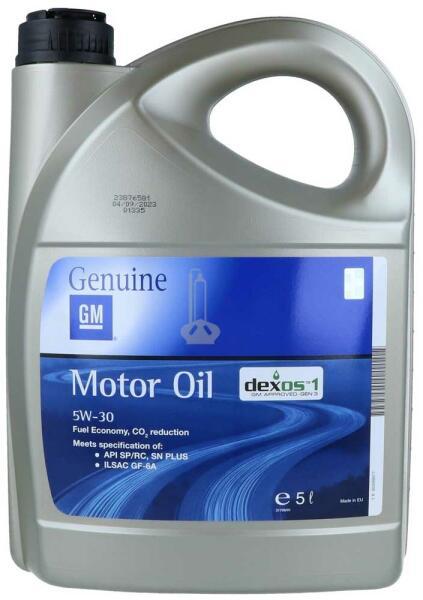 Vásárlás: GM Dexos1 Gen3 5W-30 5 l Motorolaj árak összehasonlítása ...