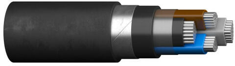 Prysmian Cablu aluminiu armat rigid ACYABY 3X150+70 (ACYABY315070 ...