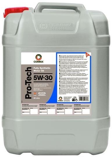 Comma PRO TECH 5W-30 20 l Моторни масла, най-евтина оферта от 340,03 лв