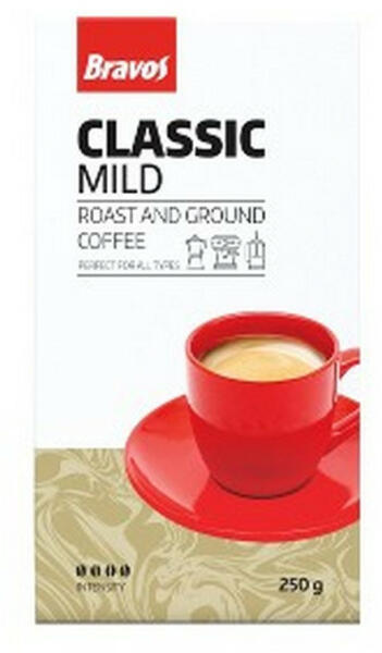 Vásárlás: Bravos Classic Mild őrölt 250 g Kávé, kávépor árak ...