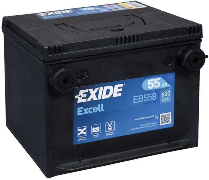 Exide 55Ah 620A left+ (Acumulator auto) - Preturi