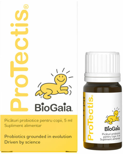 EWOPHARMA Picaturi probiotice pentru copii Protectis, 5ml, BioGaia ...