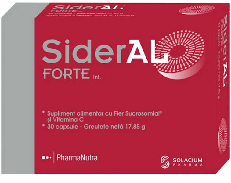 Labormed Sideral Forte, 30 capsule, Labormed - minifarmonline ...