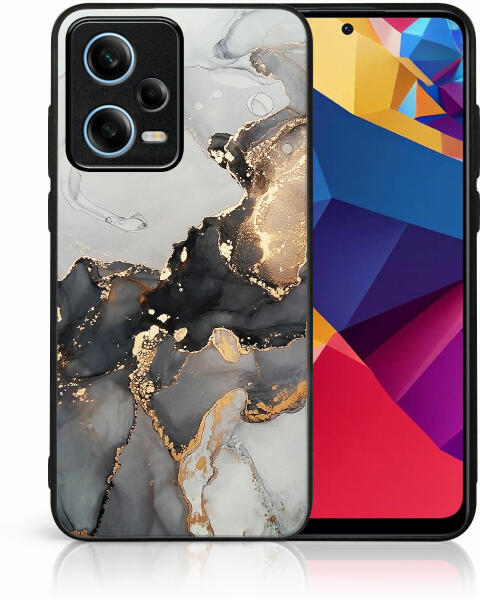 MY ART Husă de protecție Xiaomi Redmi Note 12 Pro 5G GREY MARBLE (140 ...