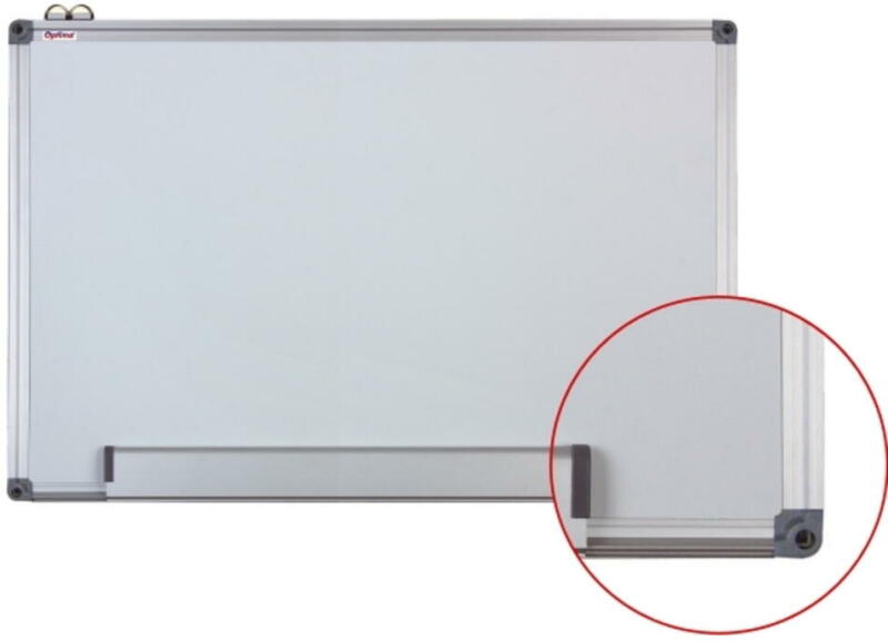 Optima Tabla alba magnetica cu rama din aluminiu, 120 x 150 cm, Optima ...