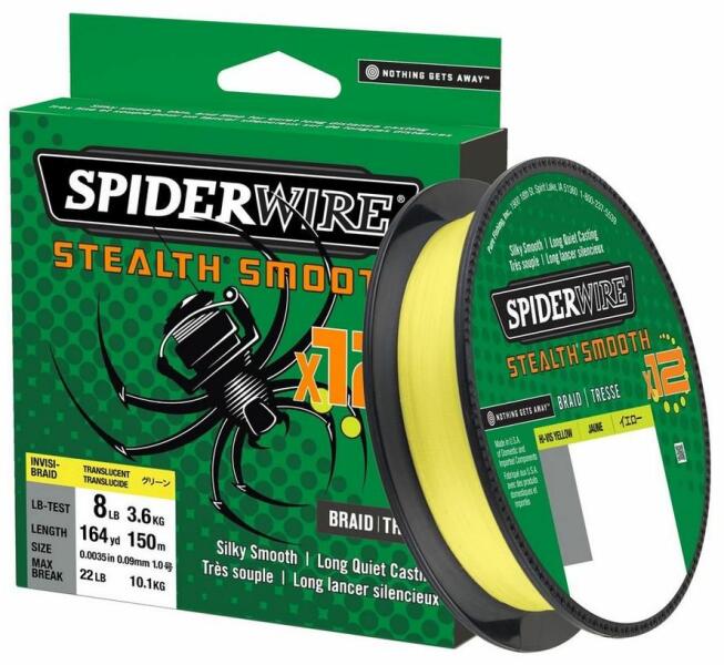SpiderWire SpiderWire Braid Stealth® Smooth 12 Hi-Vis galben 150m 0 ...